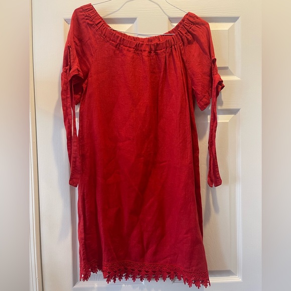 Lungo L’Arno | Dresses | Lungo Larno Linen Dress | Poshmark